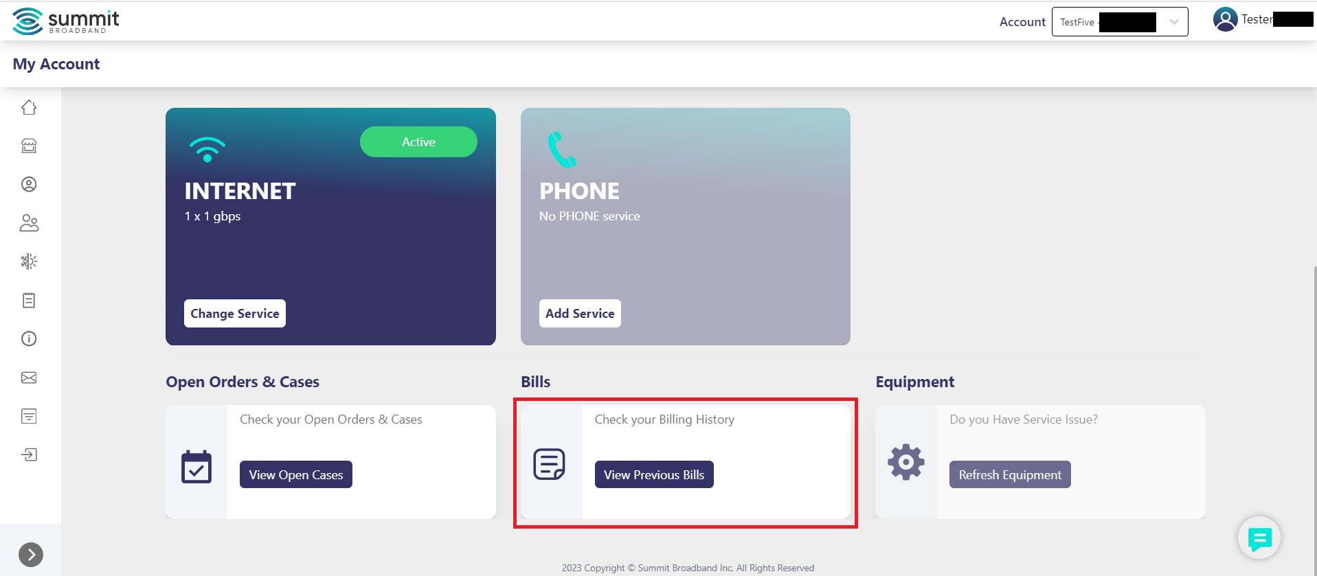 How do I view my statement online? – Summit Broadband Customer Support