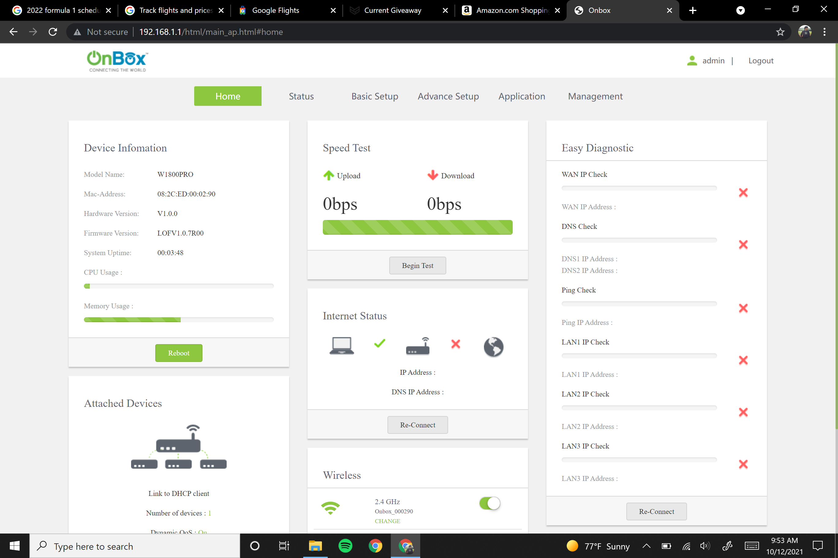 How do I change the Wi-Fi network name on my OnBox AX1800 router ...